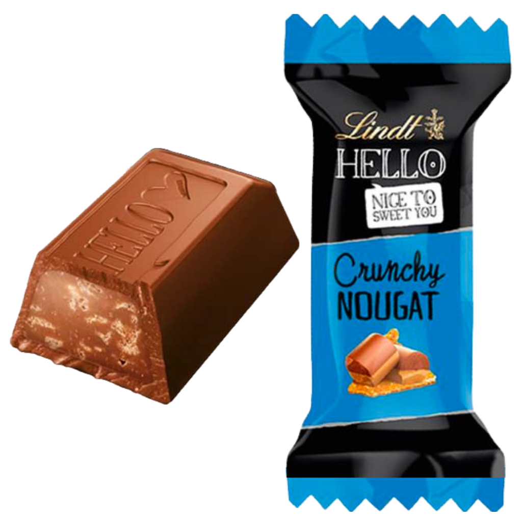 Lindt Hello Mini Crunchy Nougat – Chocolate Emporium