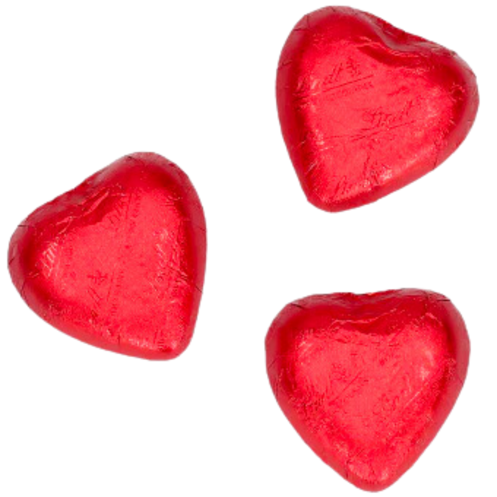 Lindt Mini Red Milk Chocolate Hearts | 4g – Chocolate Emporium
