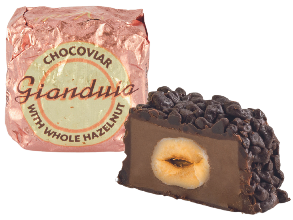 Venchi Chocoviar | Gianduia Whole Hazelnut Dark Chocolate Truffles | V – Chocolate Emporium