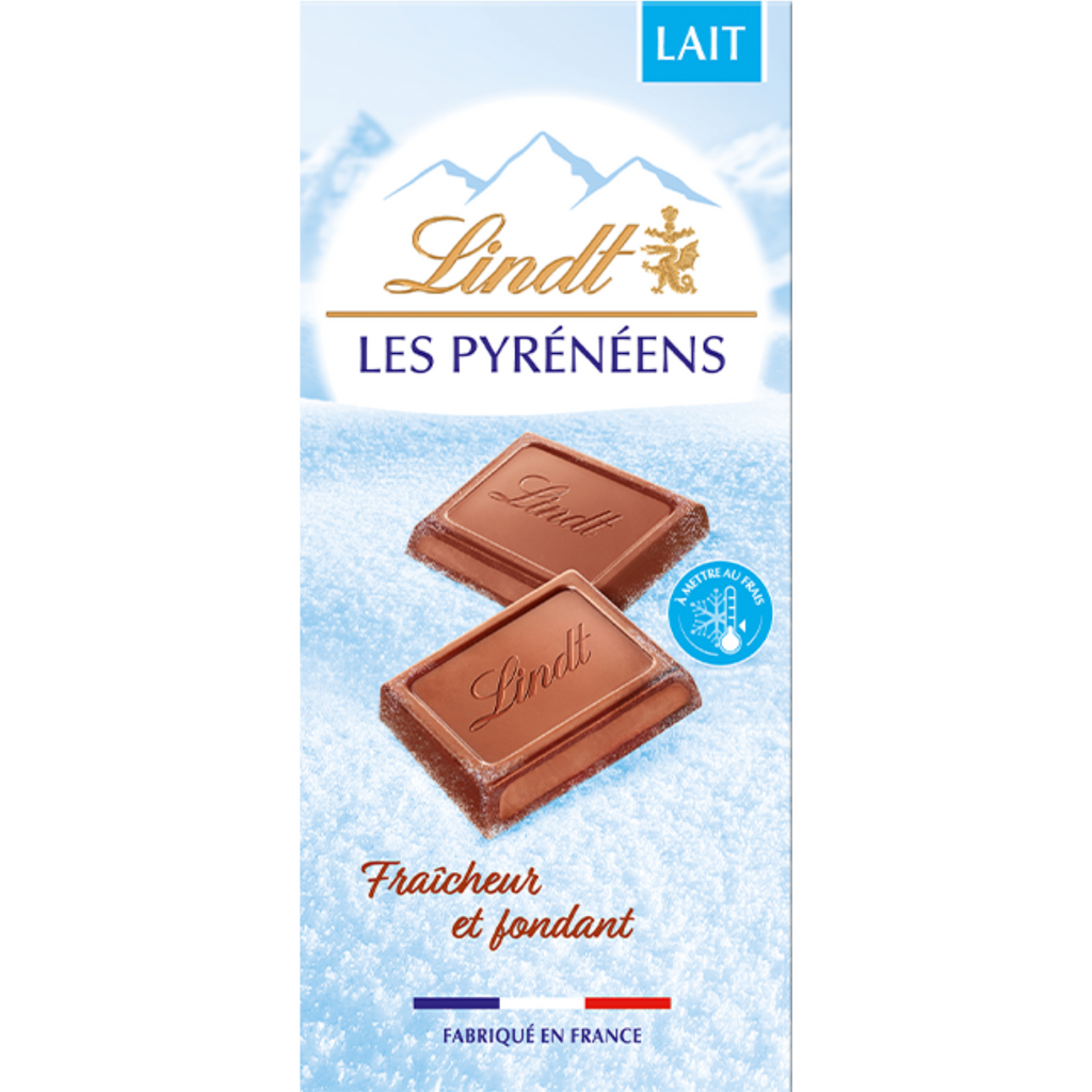 Lindt Les Pyreneens | Milk Chocolate | 150g Bar – Chocolate Emporium