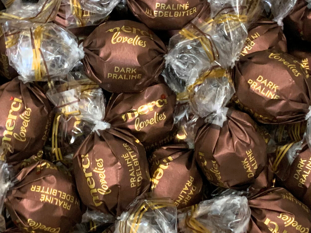 Merci | Praline DARK Chocolate Ball | 13g – Chocolate Emporium