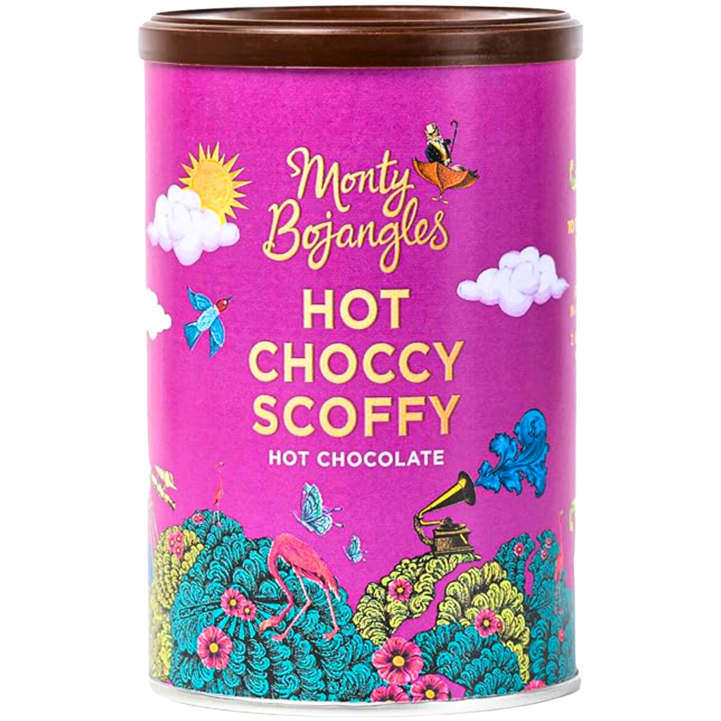 Monty Bojangles | Choccy Scoffy Hot Chocolate | 250g – Chocolate Emporium