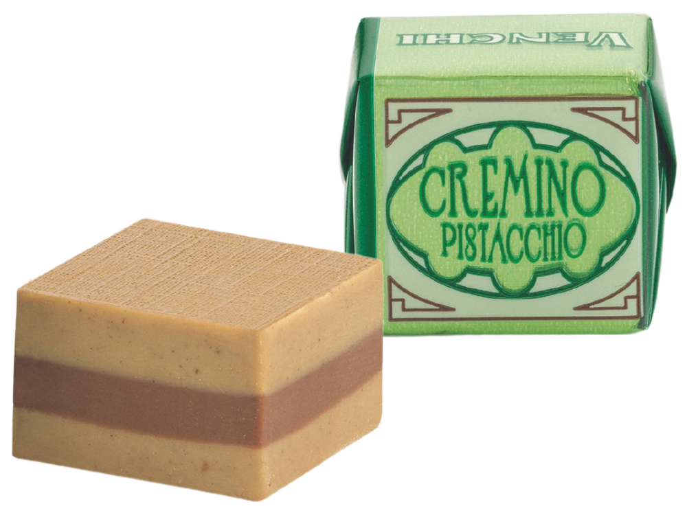 Venchi Cremino | Pistachio Milk & White Chocolate Truffle Cubes ...