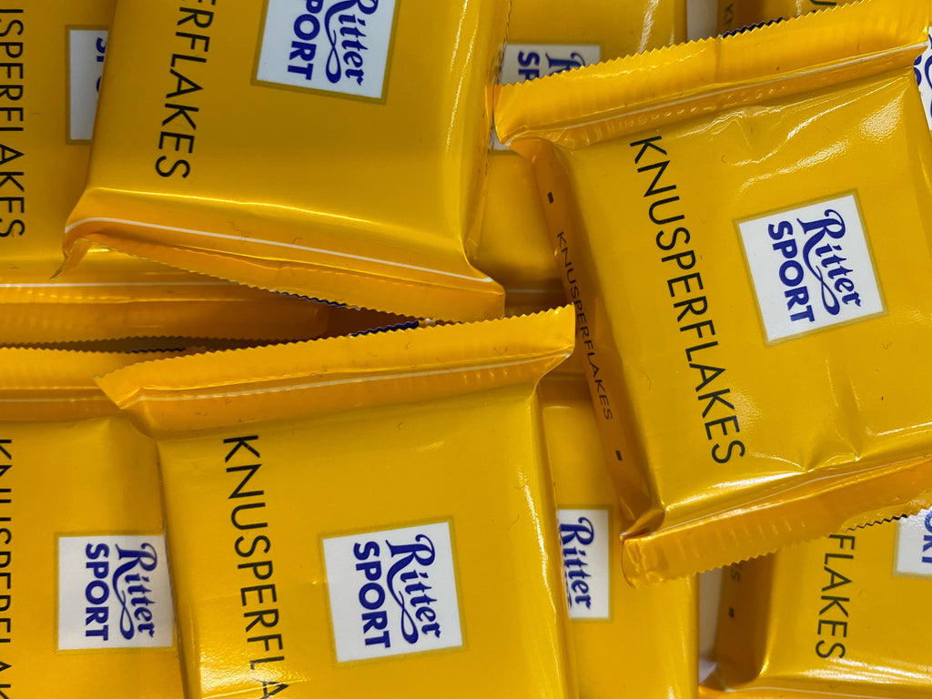 Ritter Sport Cornflakes Crispy Milk Chocolate | 16g | Knusperflakes ...