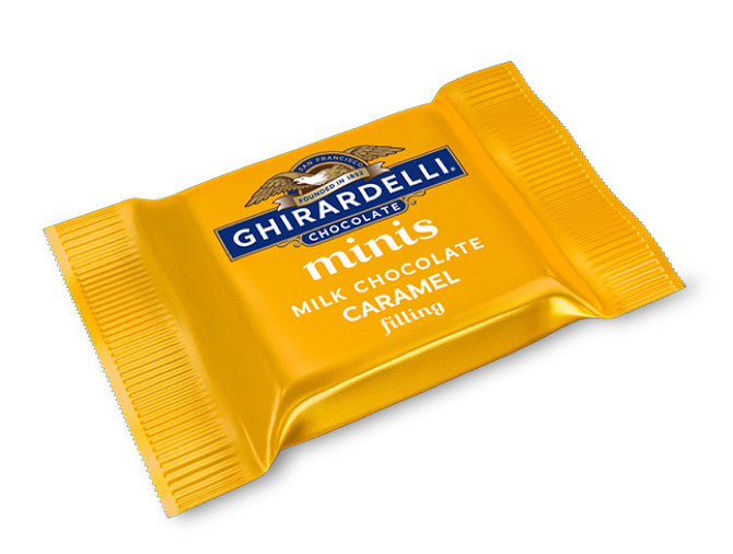 Mini Ghirardelli Caramel Milk Chocolate Squares – Chocolate Emporium